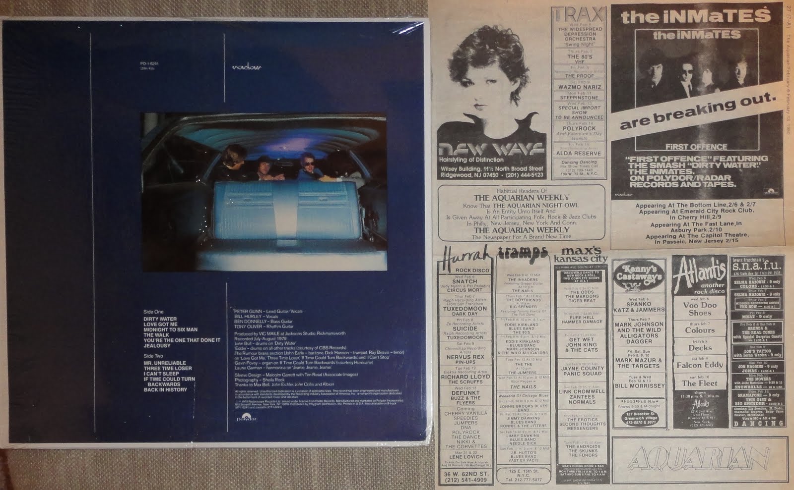 Thrift Store Music: (the) Inmates - First Offence