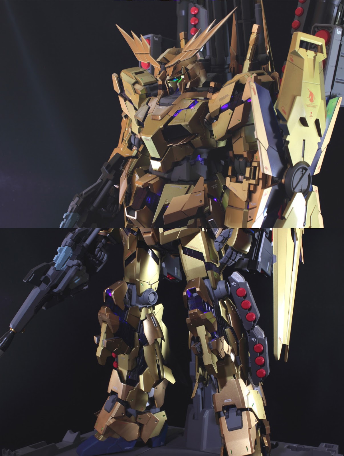 GUNDAM GUY: PG 1/60 Full Armor Unicorn Gundam Unit 03 Phenex - Custom Build