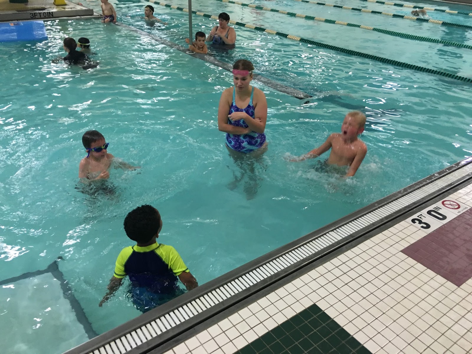 Angels in Alaska: Swimming lessons