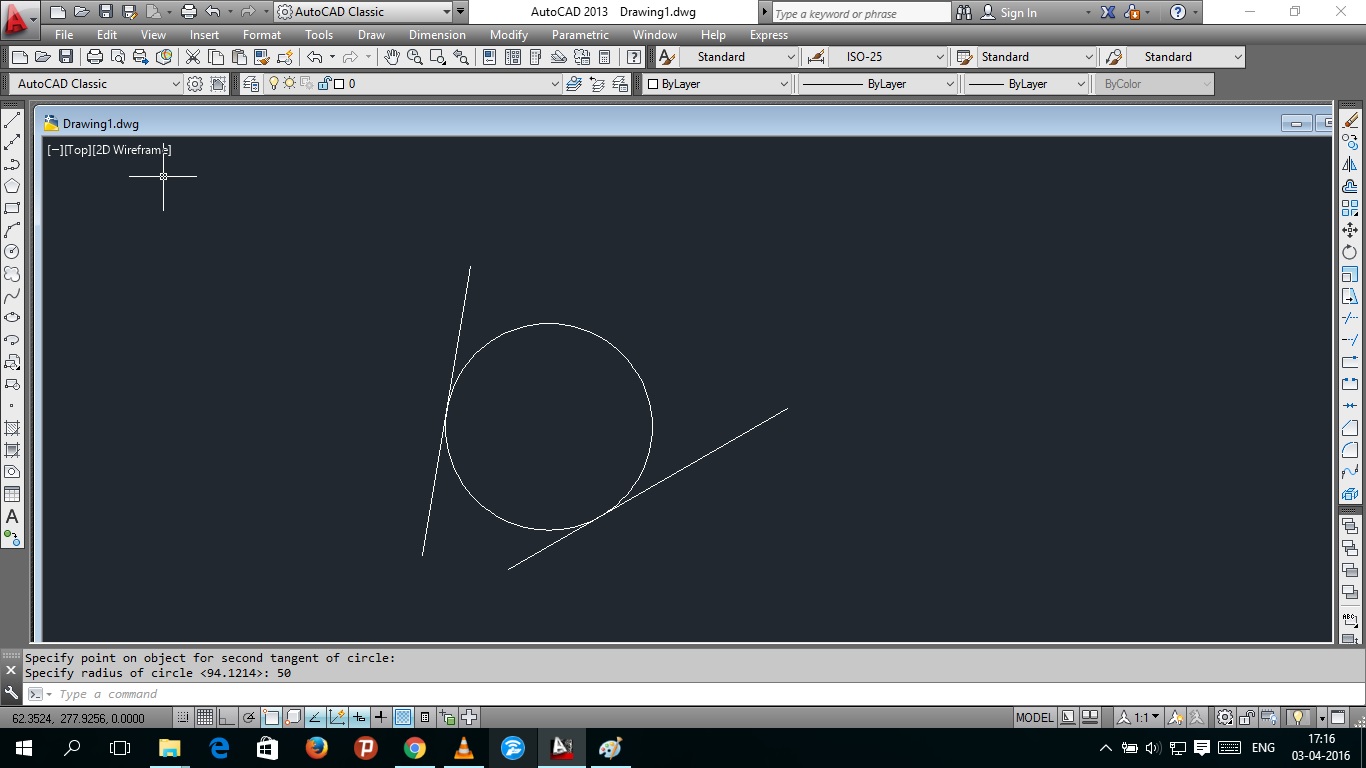 How to draw circle in AutoCAD and its types to draw. - Mechanical-Master