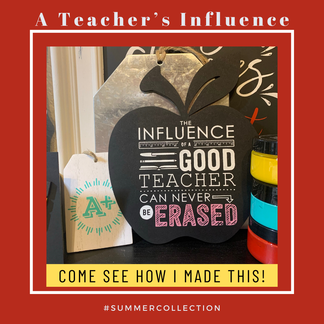 Sara Nicole Designs: Teacher's Influence // DIY Back to School crafts ...