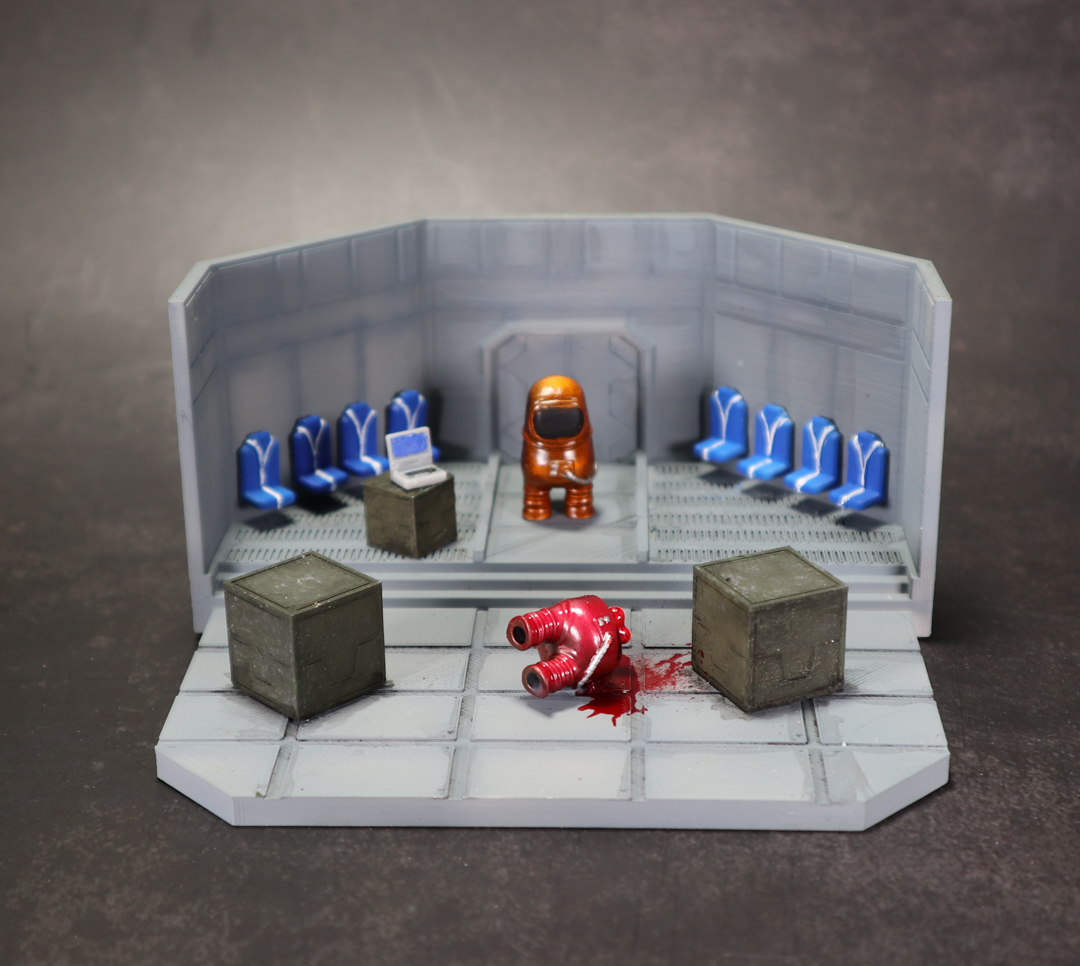 Among Us Diorama for Wekster Mini's | The3Dprinting 3D print Dioramas ...