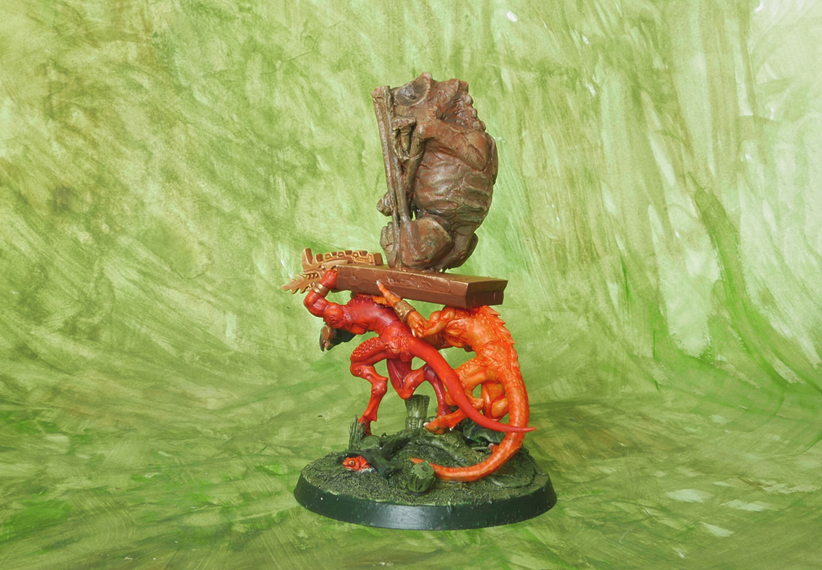 Hekatoncheires: AoS Relic Lizardmen Part 11: Slann Mage Priest complete