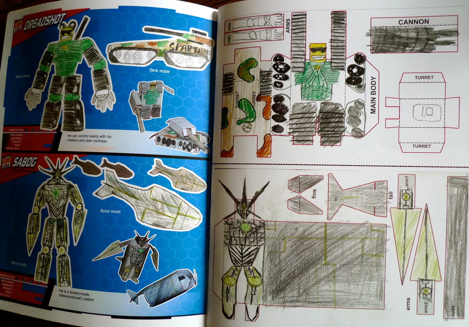 Viva La Vida Mama: Foldabots!