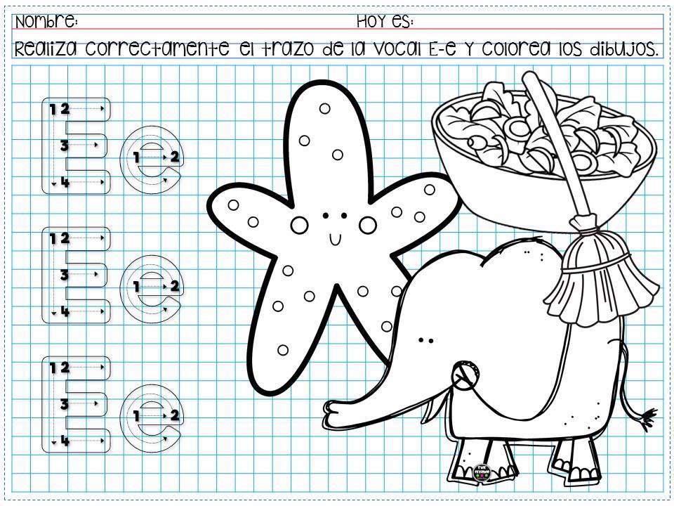 Cuadernos de Trazos para Vocales | Materiales Educativos para Maestras