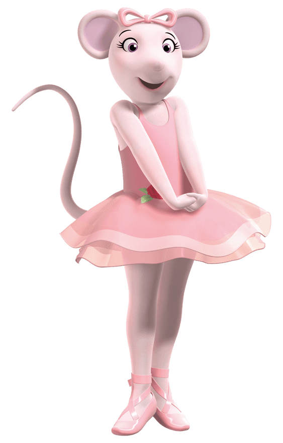 Cartoon Characters: Angelina Ballerina (PNG's)
