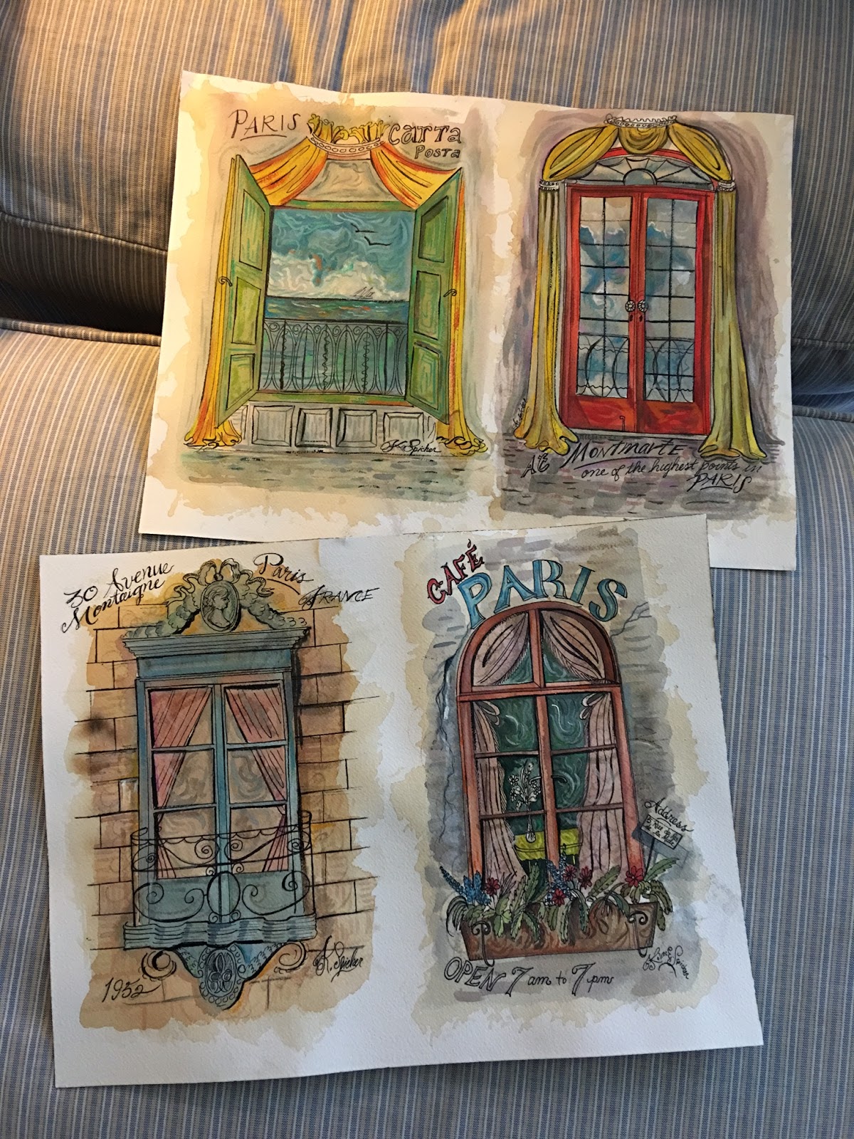 Kolene Spicher: Whimsical Impressionistic Windows, Part 2