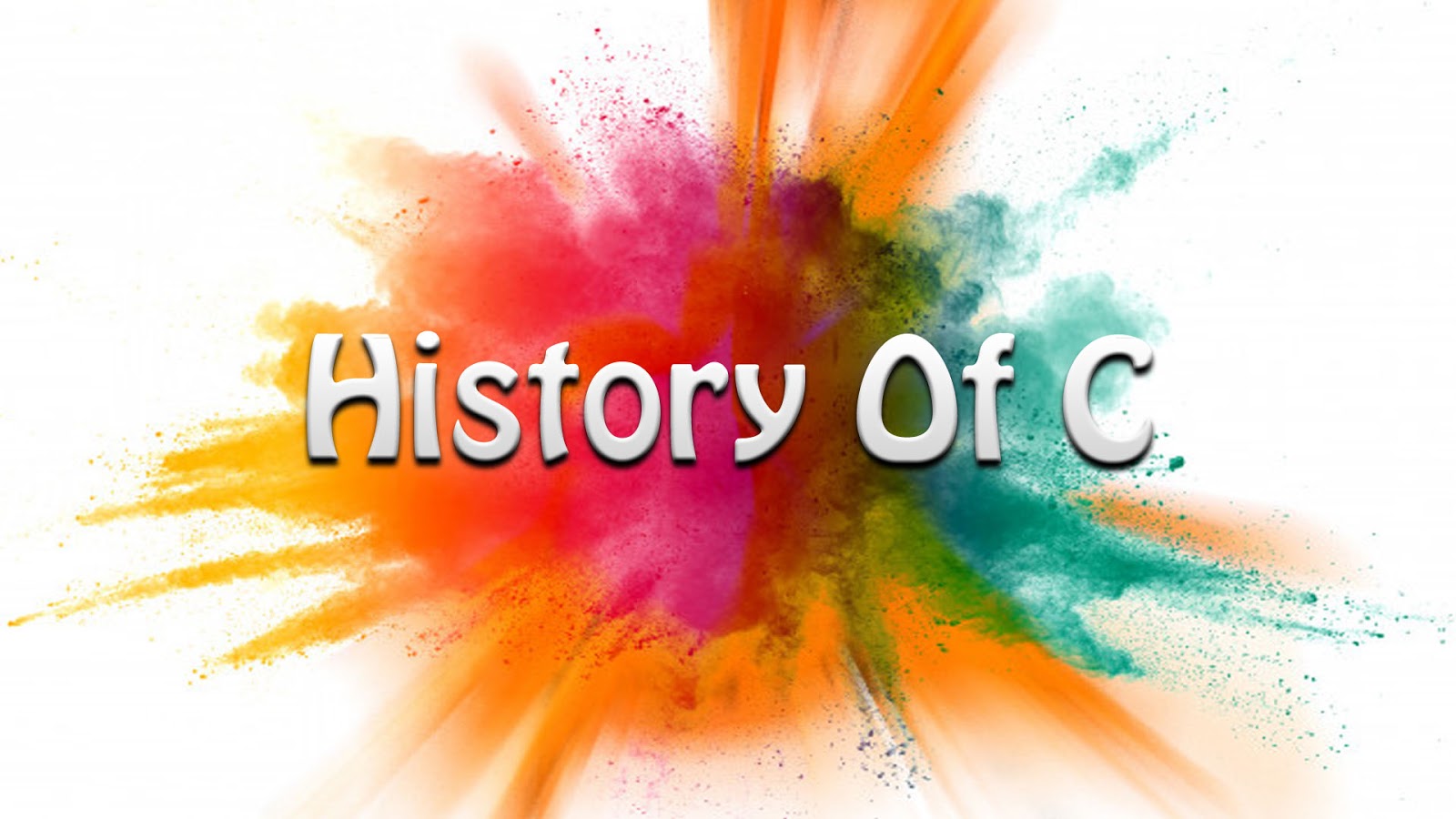 History of C