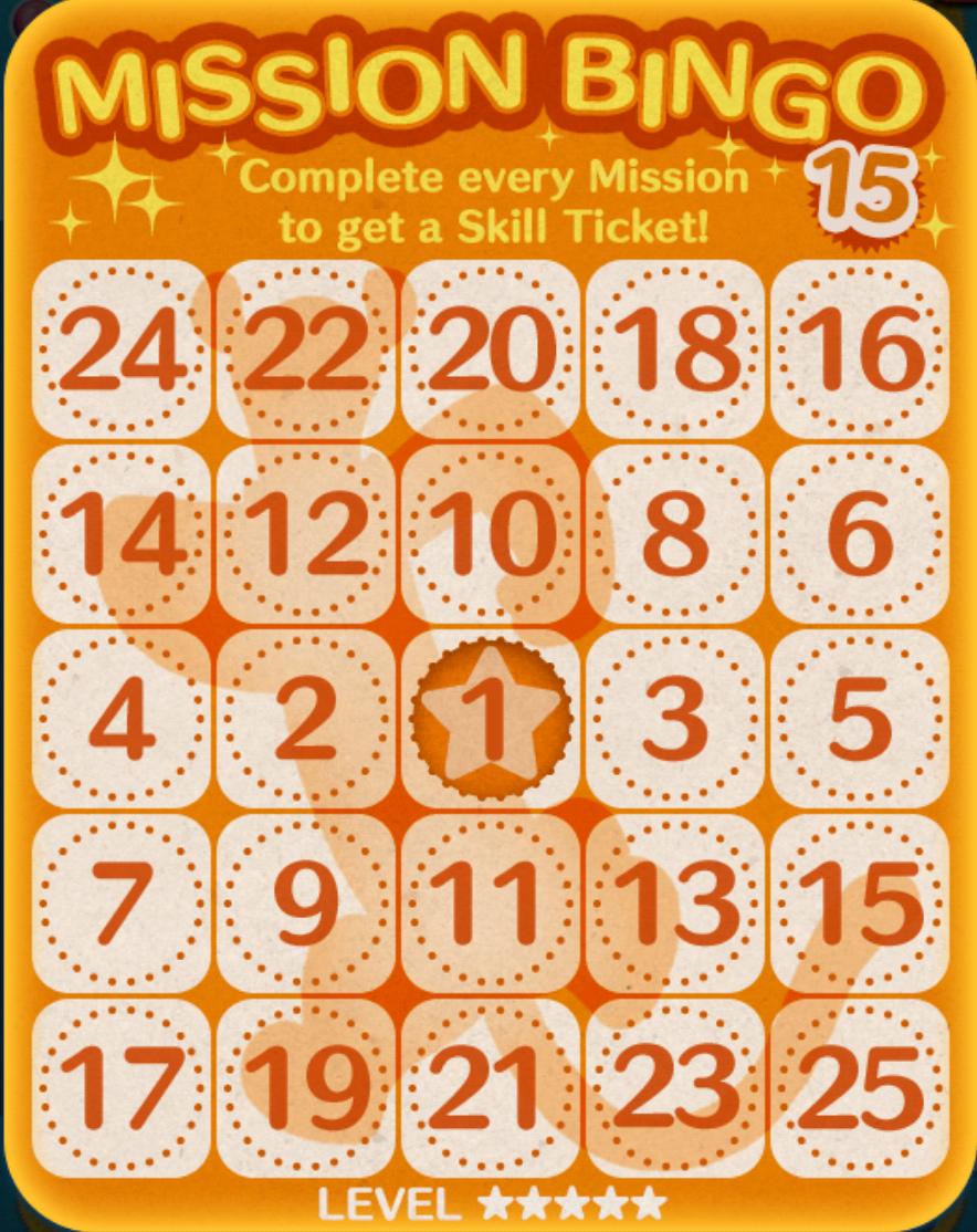 LINE: Disney Tsum Tsum (Global) - Mission Bingo Cards 【up to Bingo 30 ...