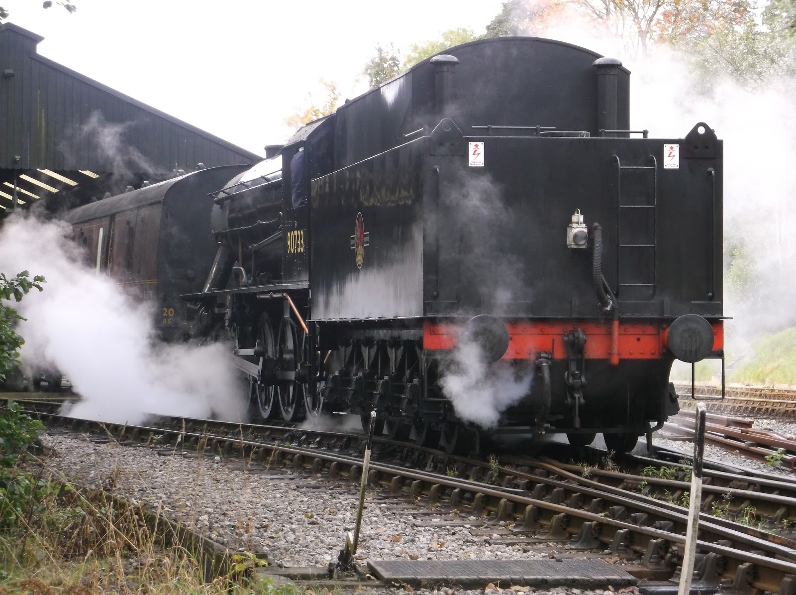 Steam Memories: Riddles wartime austerity 2-8-0 engine