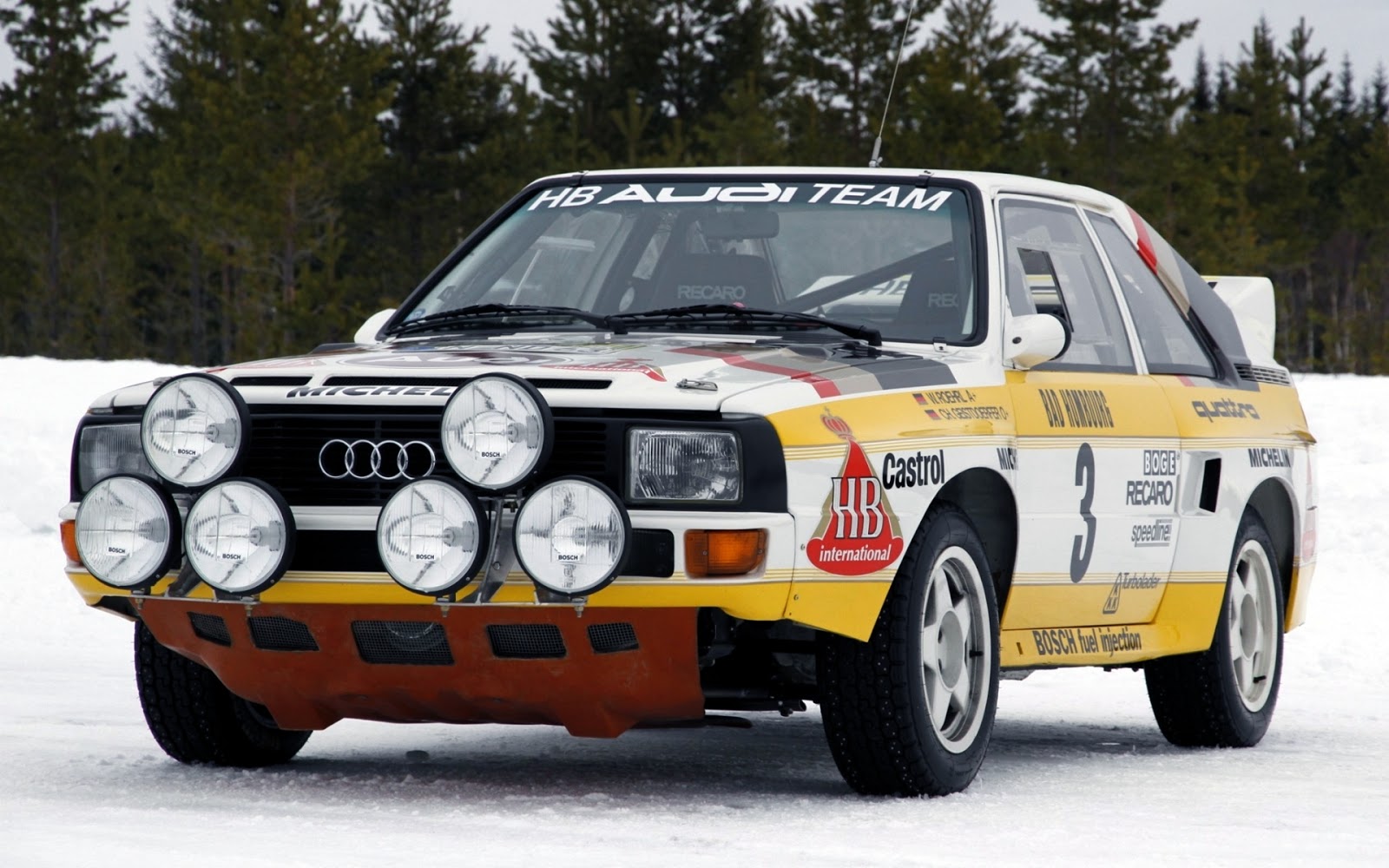 Audi Sport Quattro Rally Car - Fondos de Pantalla HD - Wallpapers HD