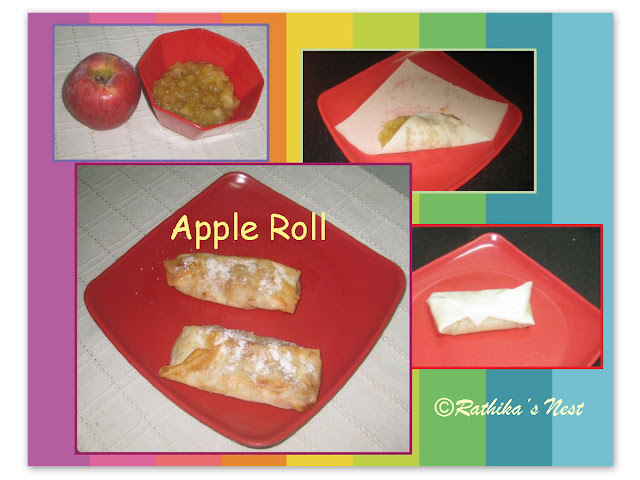 Rathika's Nest: Apple Roll