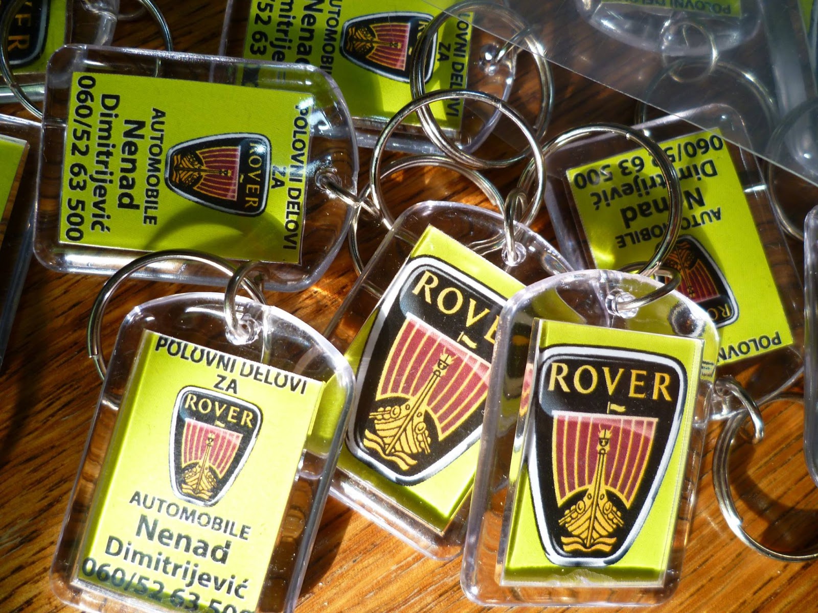 Reklamni privesci za kljuceve