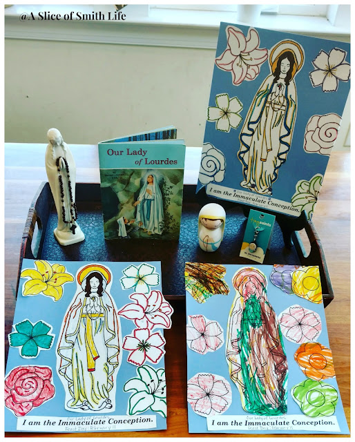 A Slice of Smith Life: Celebrating Our Lady of Lourdes: February 11