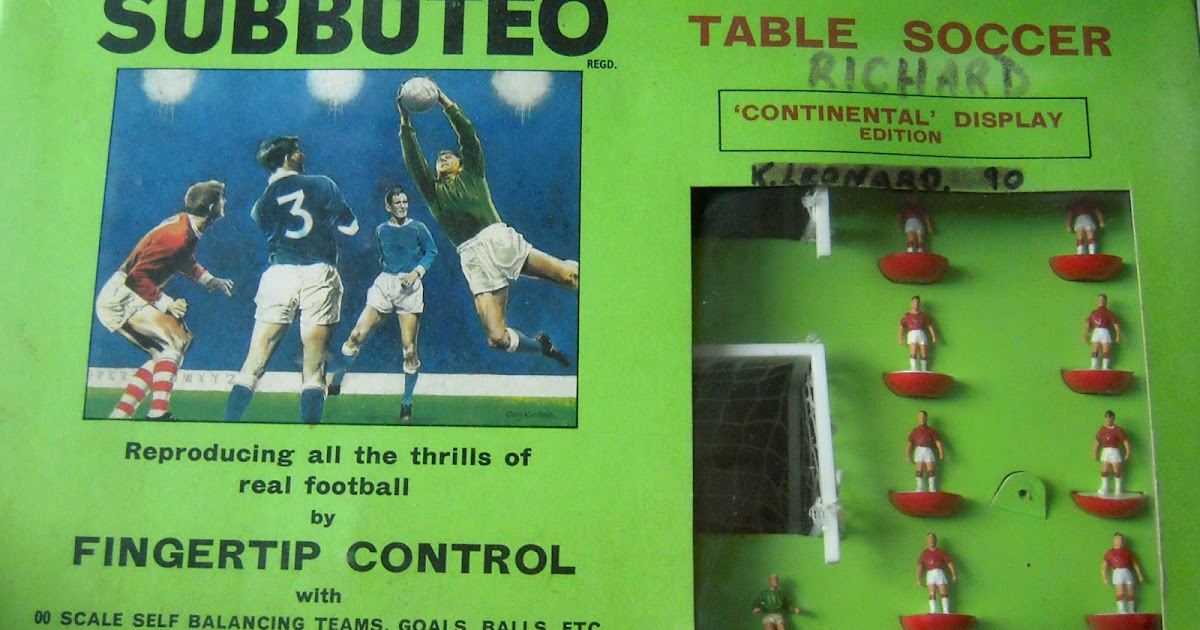 Sock Monkey & Subbuteo: "Continental" Display Edition (1970)