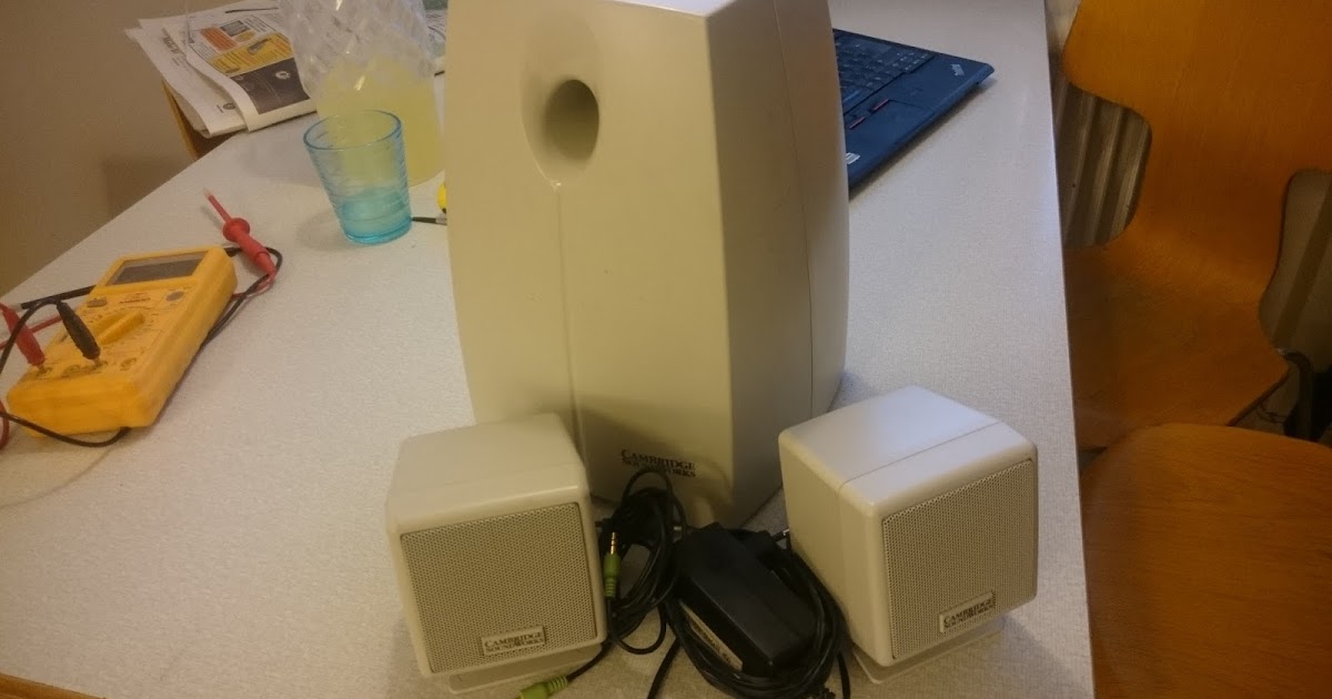 Repairing Cambridge Soundworks SW310