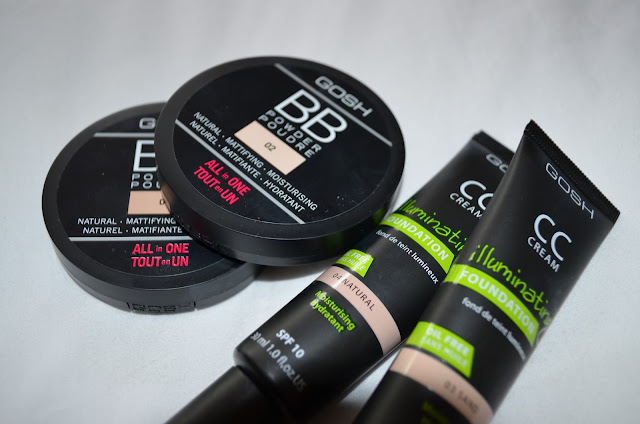 GOSH CC cream and BB powder | Blog Me Beautiful