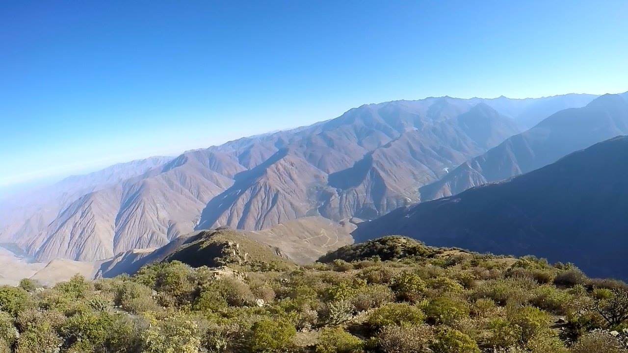 vista desde la colina hacia el oeste