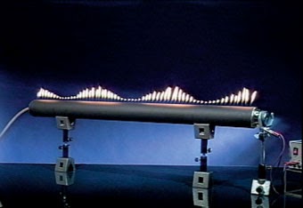 Flame Standing Wave Tube (Rubens' tube)