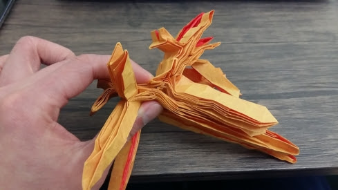 Origami Coconut Crab