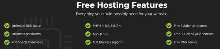 Infinityfree web hosting review