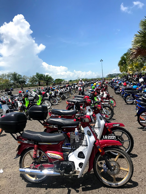 Ekspedisi kapcai Honda EX5 dari Labuan ke Tawau melalui jalan Kalabakan