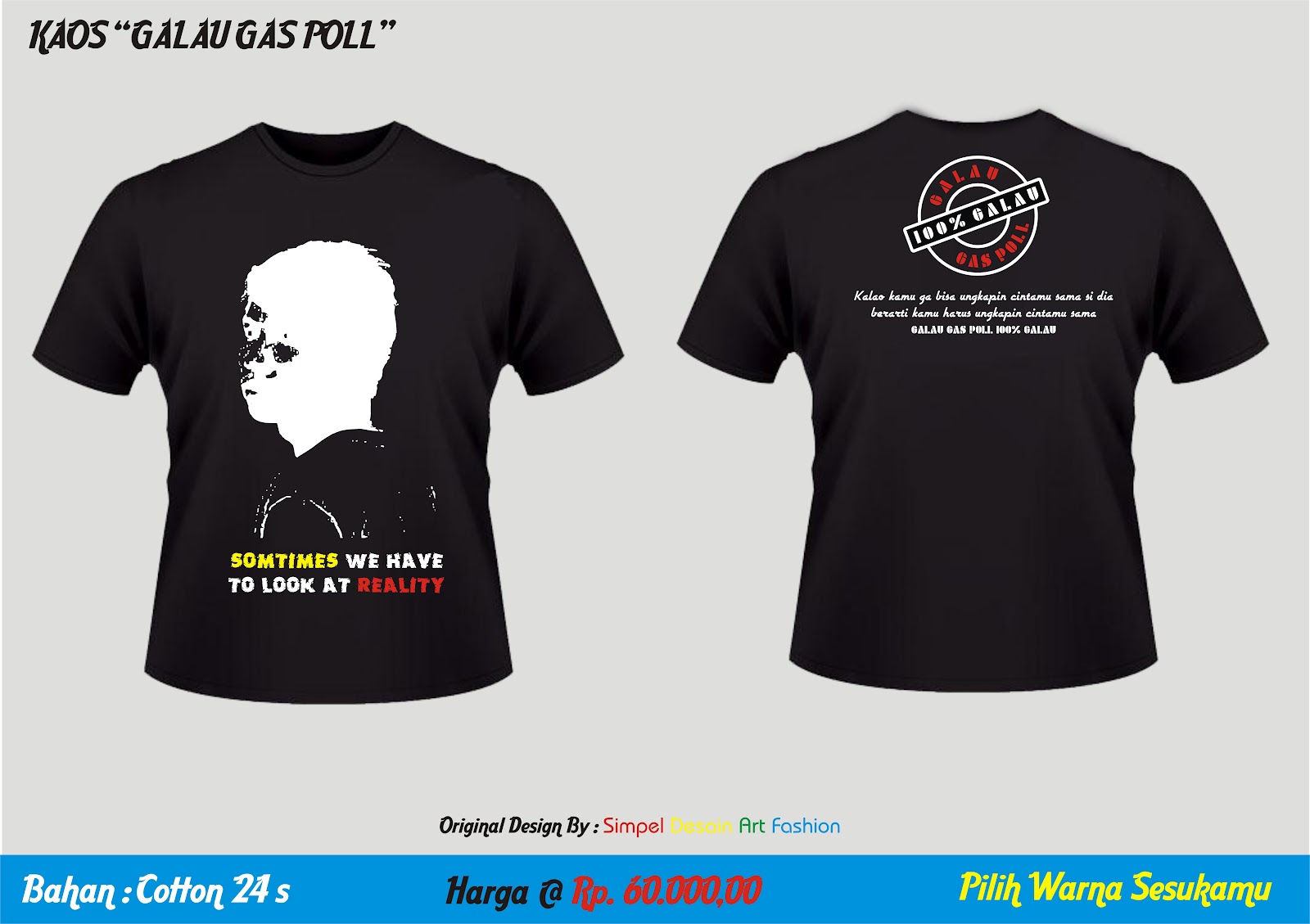 Simpel Desain: Kaos