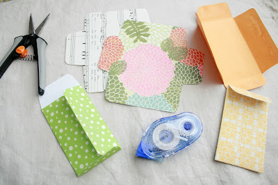 The Creative Place: DIY :: Mini Envelopes