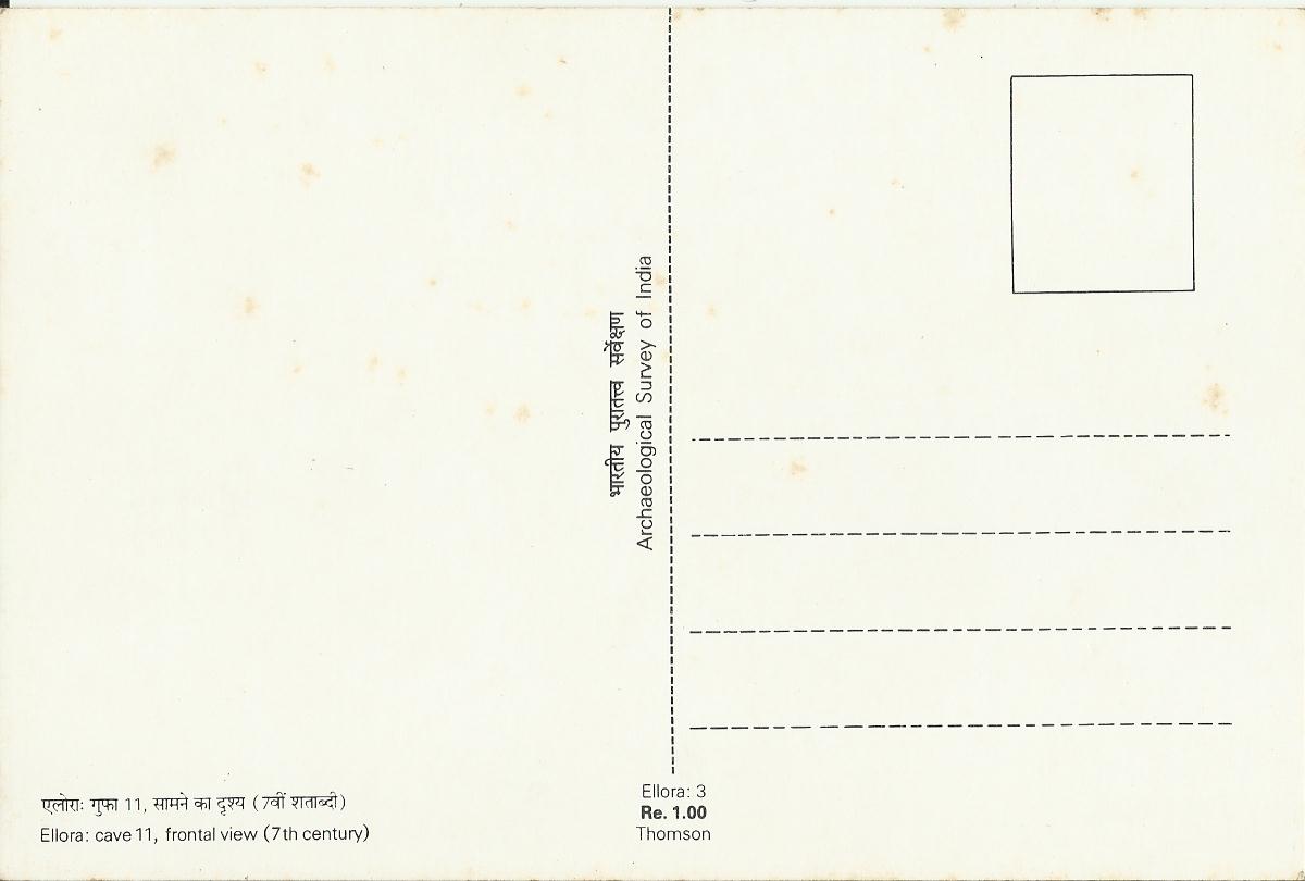 Heritage of India: Ellora Caves picture post cards