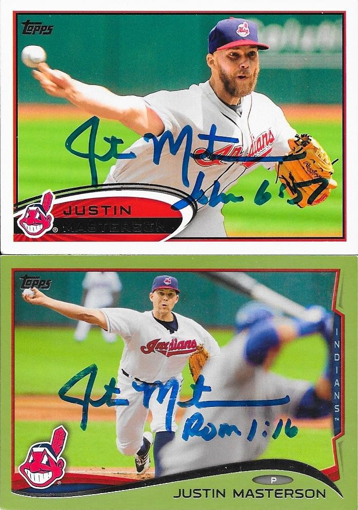 foul bunt: TTM Success - Justin Masterson