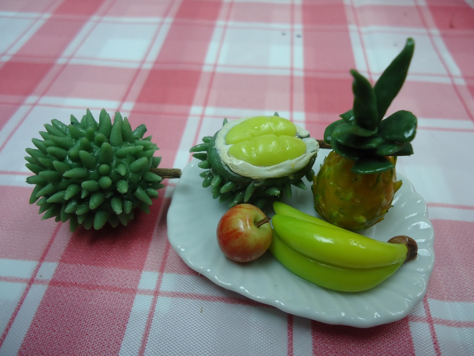 Kin's Miniature Workshop Handmade Clay Food by Kin Quek. Have Fun With ...