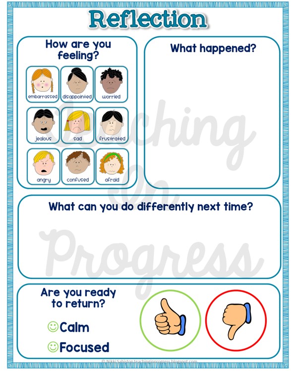 Take A Break Responsive Classroom