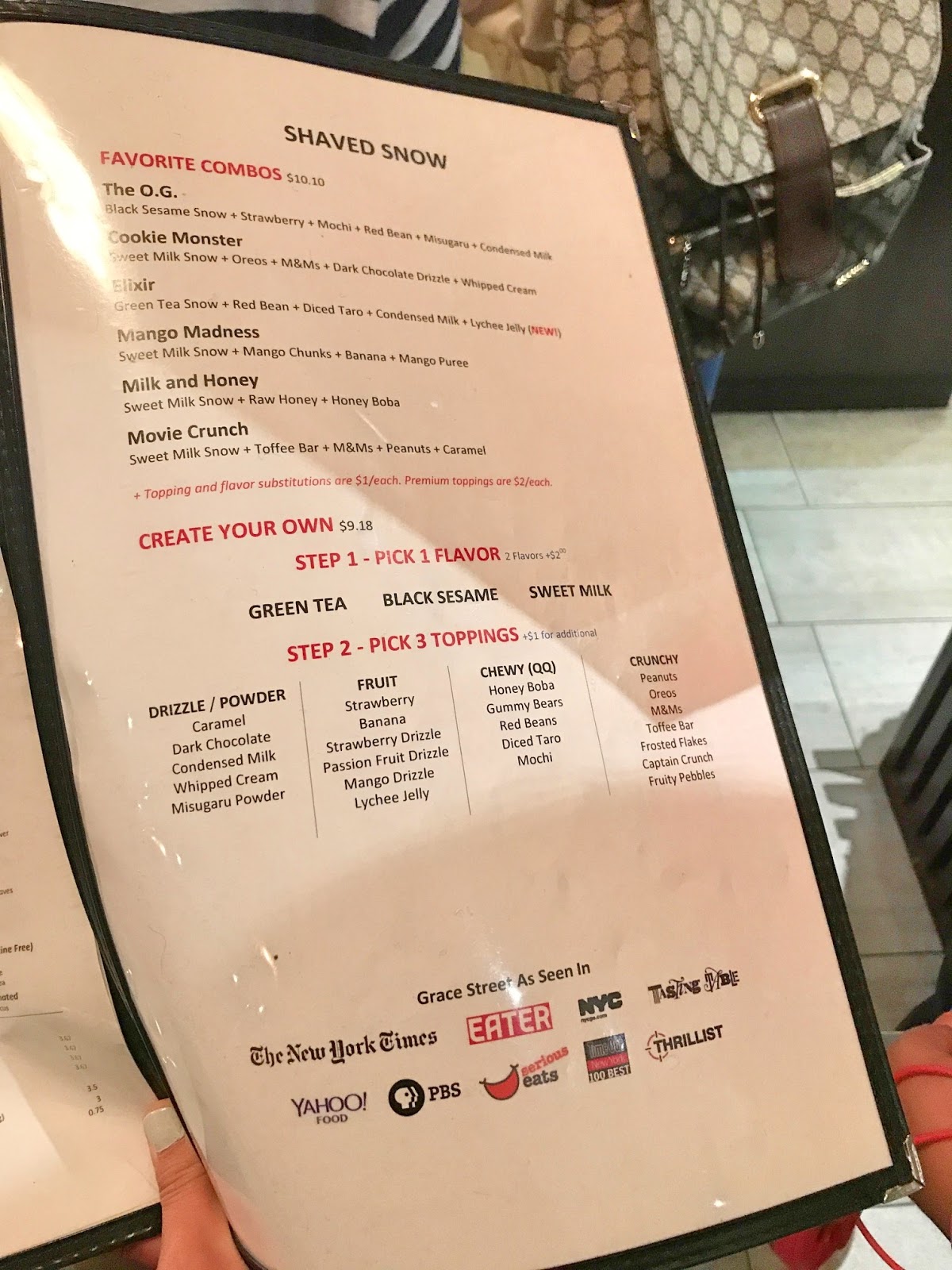 [NYC - Ktown] Grace Street - Bingsu