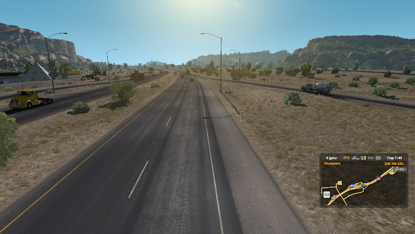 New Mexico - I-40 (exit 359) - Missing "Merge" sign - SCS Software