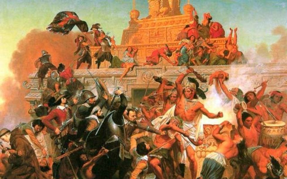 El Blog de El Divino: La resistencia y caída del imperio azteca