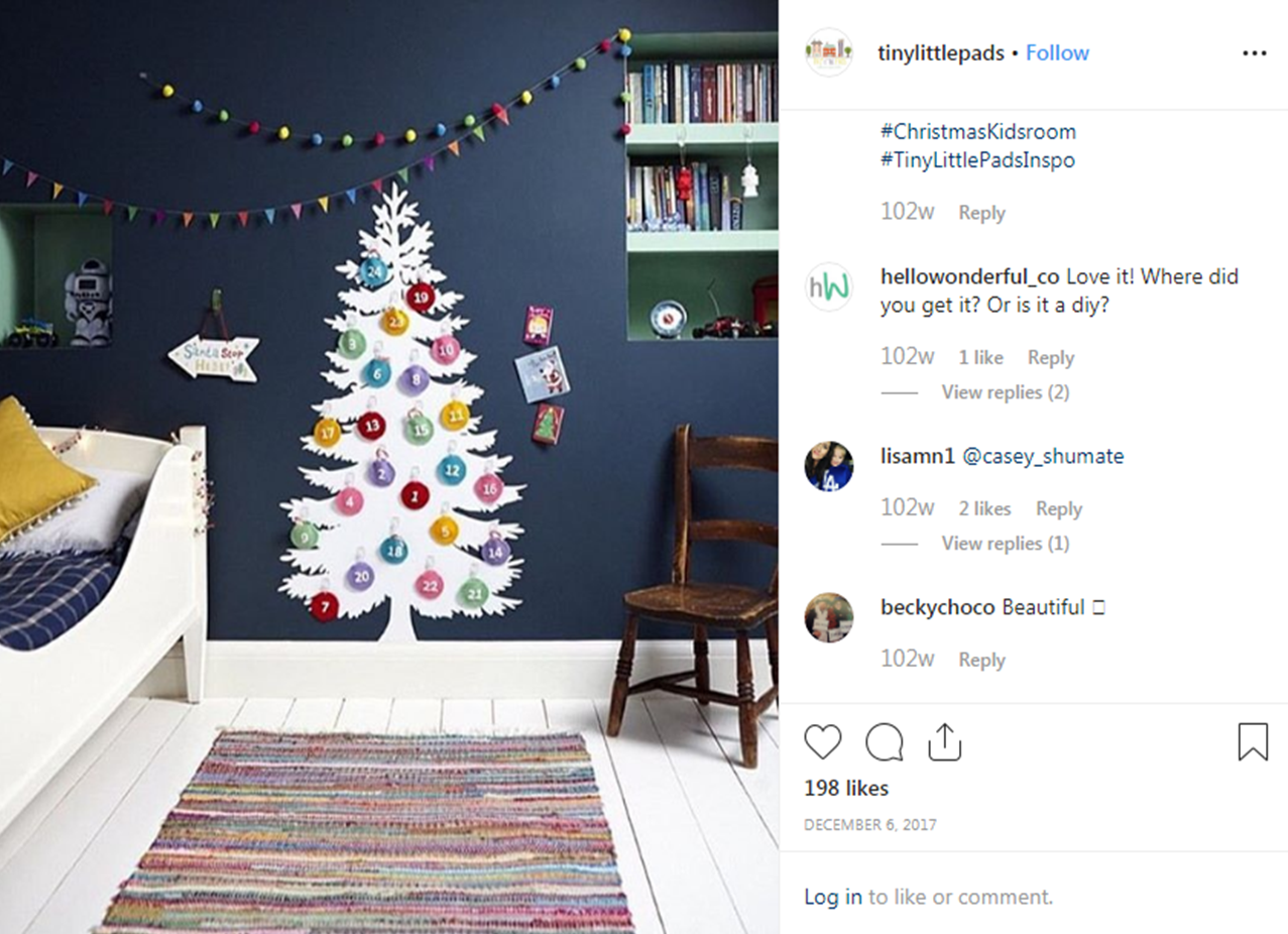 8 SIMPLE WAYS TO DECORATE KIDS’ ROOMS FOR CHRISTMAS