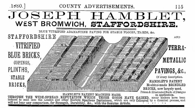 UK Named Bricks : Joseph Hamblet, Brickmaker, West Bromwich