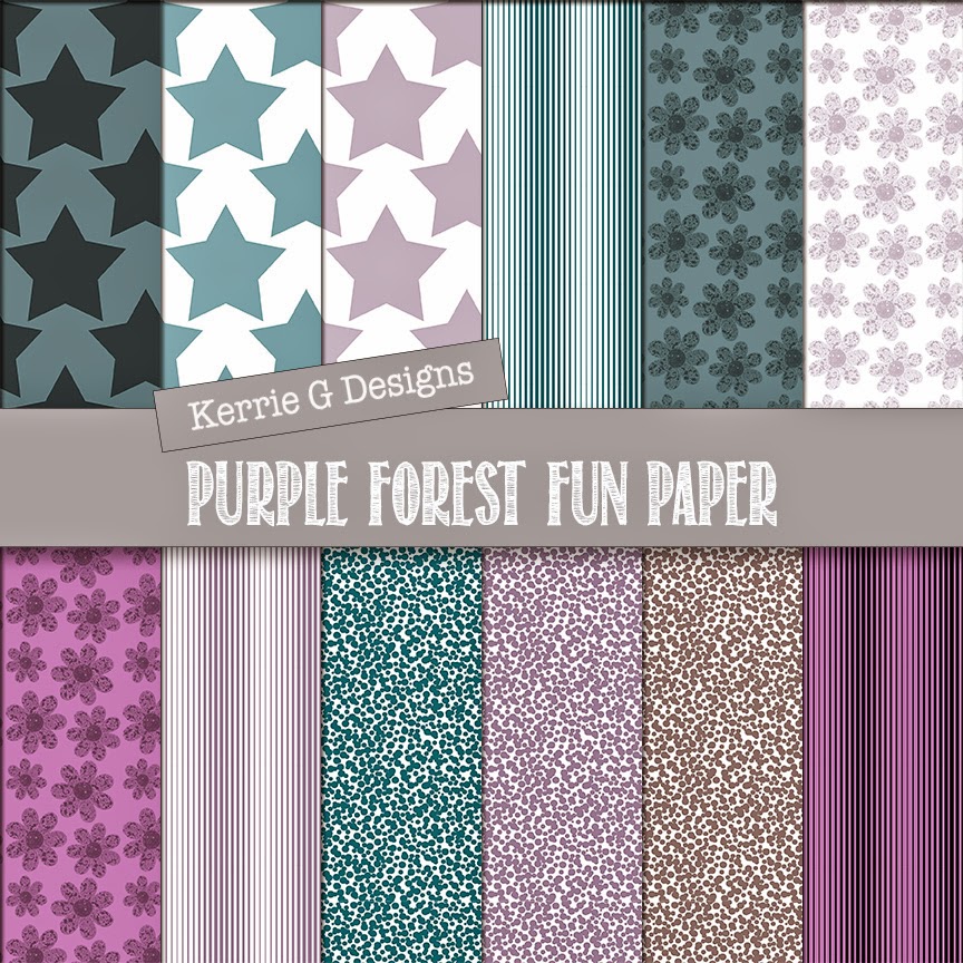 Kerrie G Designs: Free digital Papers