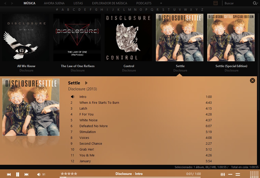 DISCOGRAFIA DISCLOSURE