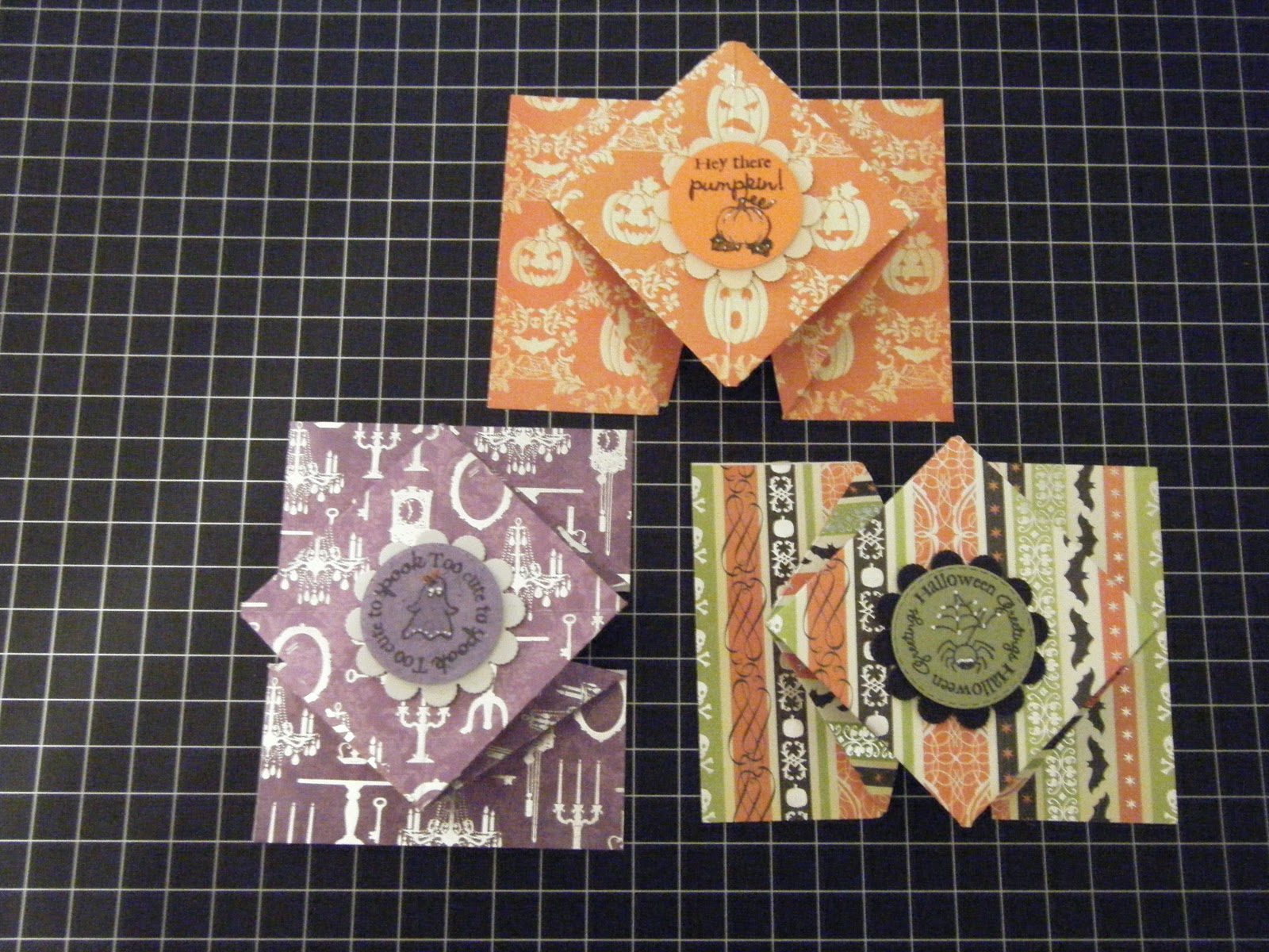 She's a Sassy Lady: Diamond Shaped Cards