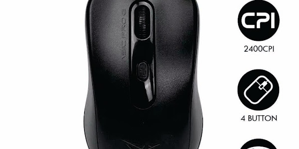 Alcatroz 2400Cpi Gaming Mouse Wired Asic Pro 6 - Araashop23