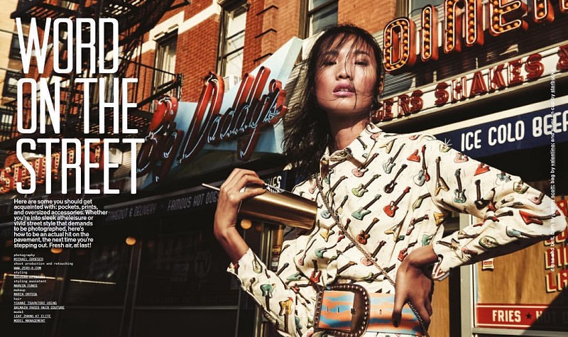 ASIAN MODELS BLOG: EDITORIAL: Leaf Zhang for Nylon Singapore, December 2016