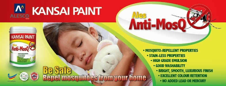 Use paint to repel mosquitoes | My Pest News