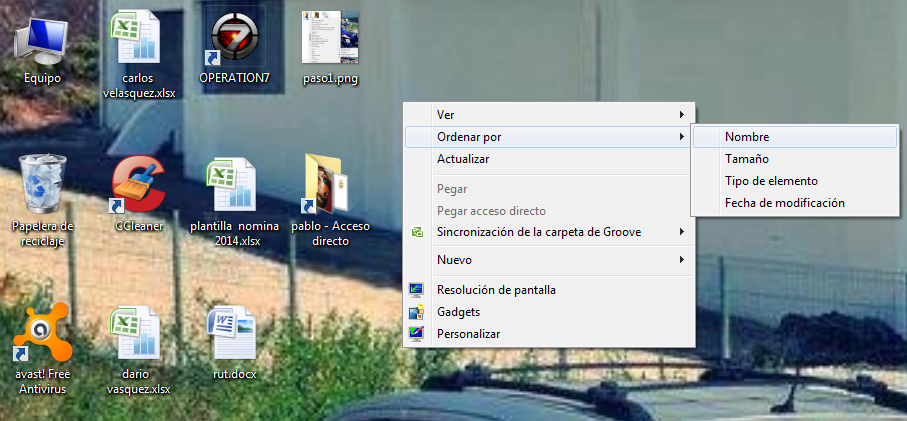 TECNO ORGULLO OBRERO: iconos y accesos directos