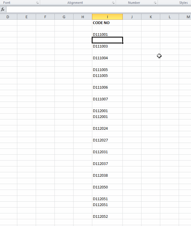 How To Insert Formula In Blank Rows column In Excel 2007 2010 Howto how-to-insert-formula-in-blank-rows-column-in-excel-2007-2010-howto