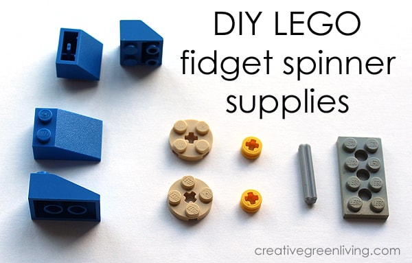 How to Make a DIY Fidget Spinner with LEGOs | Creative Green Living