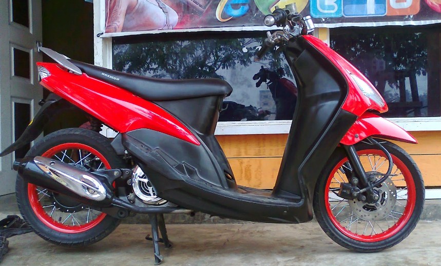Modifikasi Motor Mio Soul