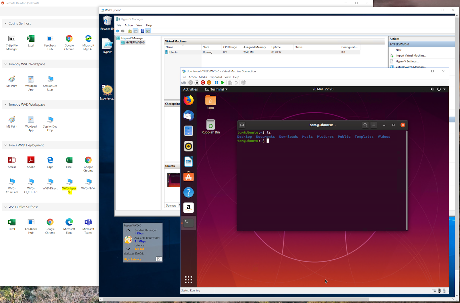 Tom Hickling: How to deploy Linux in WVD when you can't deploy Linux in WVD