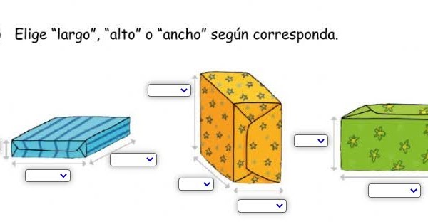 Blog de segundo: Largo, ancho y alto