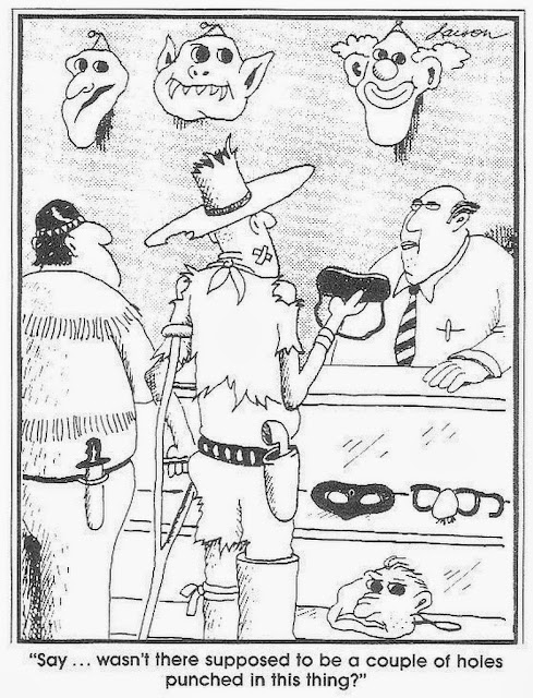 Chuck's Fun Page 2: Six assorted Larson cartoons